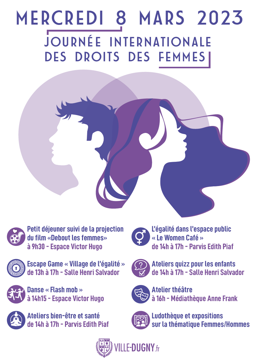 Journée Internationale des Droits des Femmes | Dugny Journée Internationale des Droits des Femmes | Dugny