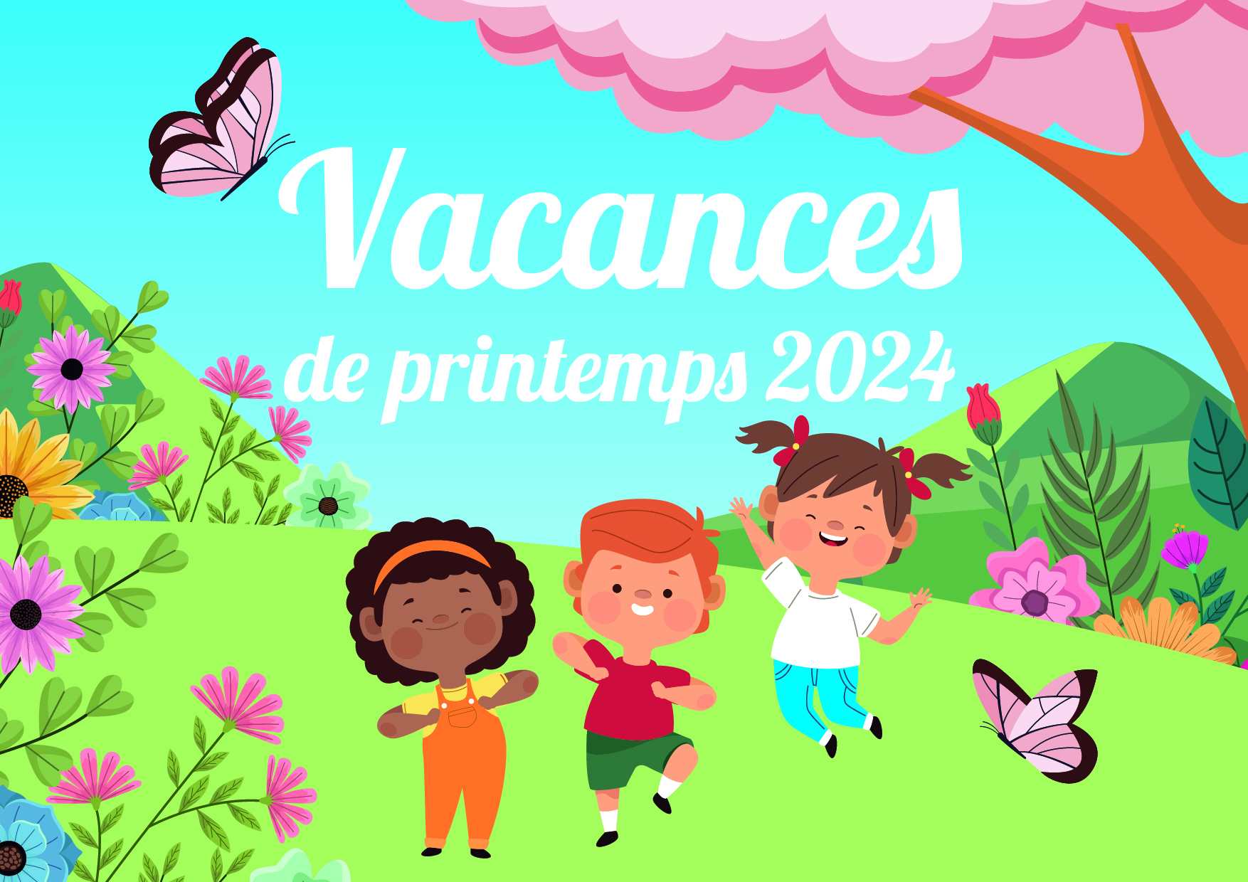 Clipart Vacances De Printemps 2024
