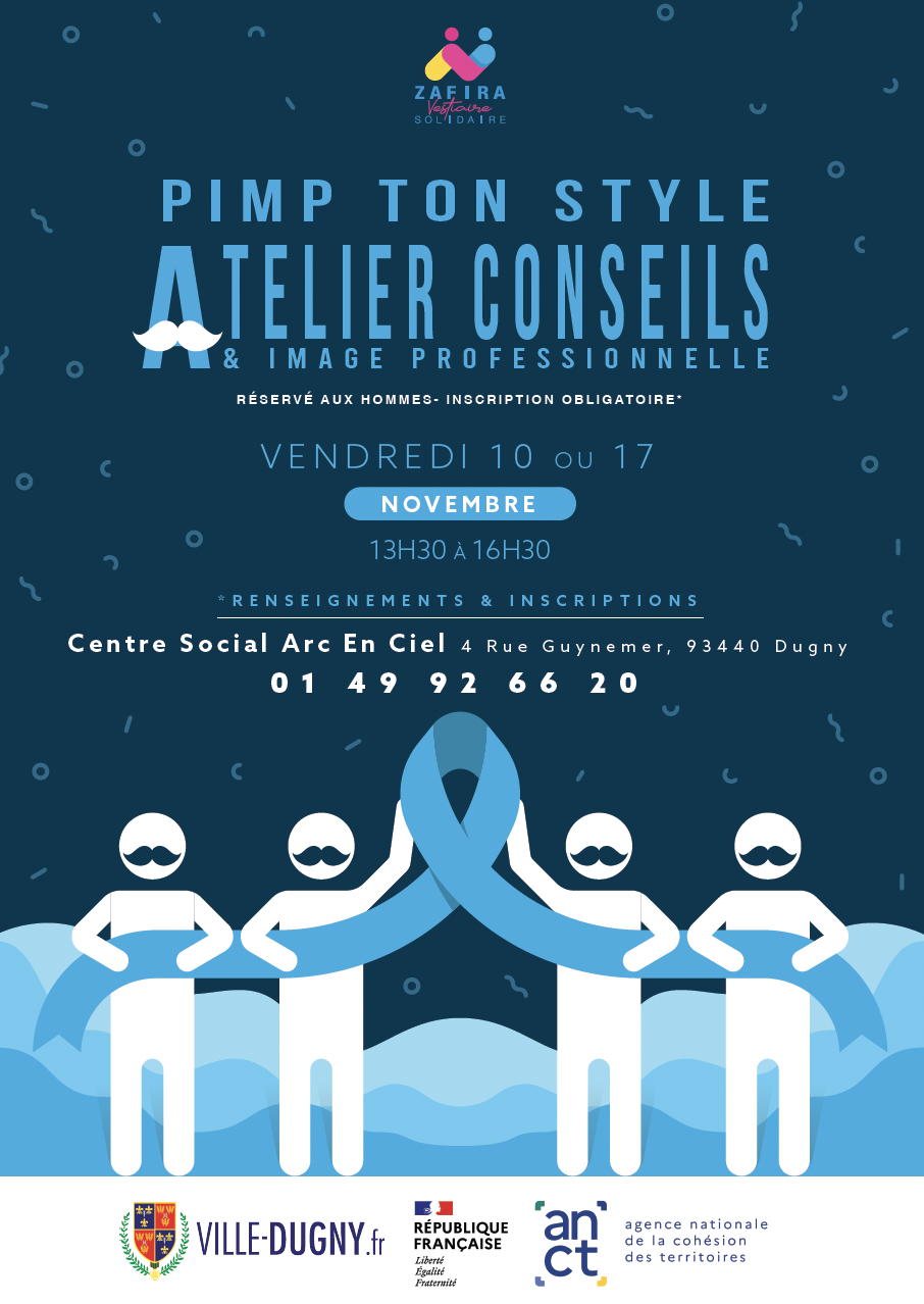 Ateliers mode, esthétique et estime de soi pour les hommes | Dugny