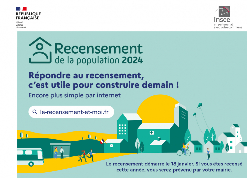 Recensement De La Population 2024 Du 18 Janvier Au 24 Février Dugny
